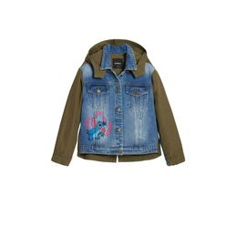 Desigual Between-Season Jacket 'Stitch ' girl Blue, Green size 3/4