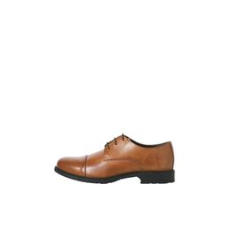 Jack & Jones JACK & JONES Schn&uuml;rschuh 'JFWOSLO' Herren Gr&ouml;&szlig;e 40 cognac