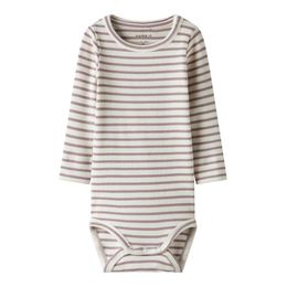 name it Body 'NBNBani' Jungen Gr&ouml;&szlig;e 86 lila / offwhite