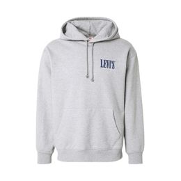 Levi's LEVI'S Sweatshirt 'Relaxed Graphic Hoodie' Herren Gr&ouml;&szlig;e M marine / graumeliert