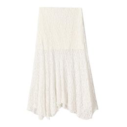 Bershka Rock Damen Gr&ouml;&szlig;e 36 offwhite
