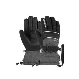 Skihandschuhe Reusch "Kondor R-TEX XT Junior", M&auml;dchen, Gr. 5, schwarz (grau), 87% Polyester, 11% Polyurethan, 2% Elasthan, mehrfarbig, Handschuhe, mit atmungsaktiver Insert-Membran