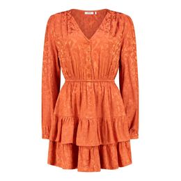 Shiwi Kleid 'Tarija' Damen Gr&ouml;&szlig;e 34 orange / dunkelorange Winterkleid