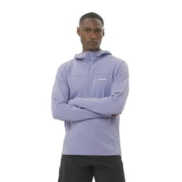 Salomon Sense Aero Hybrid Half Zip Hoodie Herren