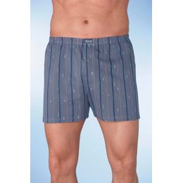 Herren Boxershorts anthrazit-bedruckt, Gr&ouml;&szlig;e 8