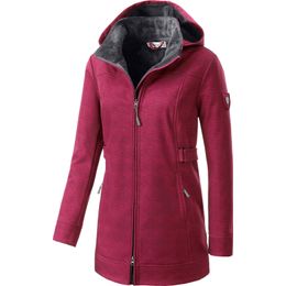 CR&Eacute;ATION L Damen Softshelljacke gef&uuml;ttert, wasserabweisend himbeer-meliert Gr&ouml;&szlig;e 36