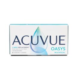 ACUVUE Oasys Multifocal (6er Packung) | 14-Tageslinsen | Multifokale Linsen | Kontaktlinsen