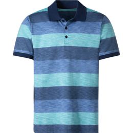Catamaran Herren Kurzarm-Poloshirt dunkelblau-gestreift Gr&ouml;&szlig;e 44/46