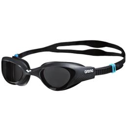 arena Schwimmbrille "THE ONE"smoke, grau, schwarz, Sportbrillen, mit Anti-Fog Beschichtung, mit UV-Schutz 400, exklusive Dichtung