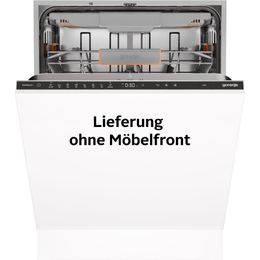 Gorenje vollintegrierbarer Geschirrsp&uuml;ler "GV673B65", Energieeffizienz: B (A-G), silber, B:59,8cm H:81,6cm T:55,5cm, Geschirrsp&uuml;ler, Energieeffizienzklasse B