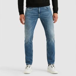 PME-Legend Straight-Jeans PME LEGEND "Commander 3.0 PTR180", Herren, Gr. 33, L&auml;nge 36, used fresh blau, Denim/Jeans, Obermaterial: 96% Baumwolle, 4% Elasthan, Jeans Straight-Jeans