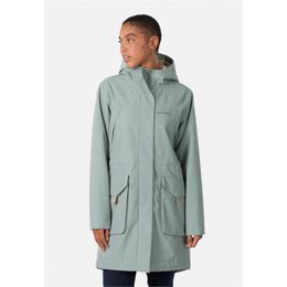 Outdoorjacke KARI TRAA "MONA", Damen, Gr. L, gr&uuml;n (hellblau), 100% Polyester, unifarben, normal, ohne Ausschnitt, Jacken Outdoorjacke, mit 5000 mm Wassers&auml;ule