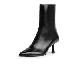 Bershka Stiefelette Damen Gr&ouml;&szlig;e 40 schwarz Winterschuhe