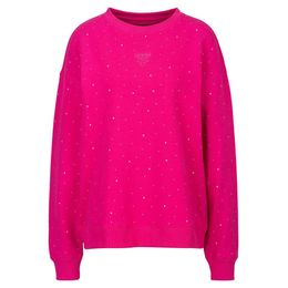 19V69 Italia Sweatshirt 'Sinja Stones' Damen Gr&ouml;&szlig;e XL fuchsia