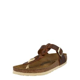 Birkenstock Zehentrenner 'Gizeh' Damen Gr&ouml;&szlig;e 38 kastanienbraun