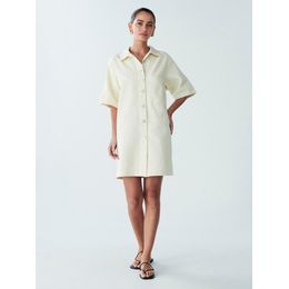 St Mrlo Shirt Dress 'LEE DENIM SHIRT DRESS' female Beige size 18