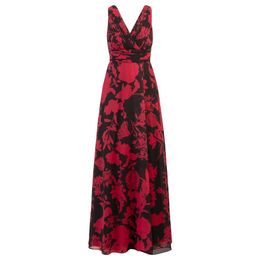 Kraimod Abendkleid Damen Gr&ouml;&szlig;e 36 rot / schwarz Winterkleid