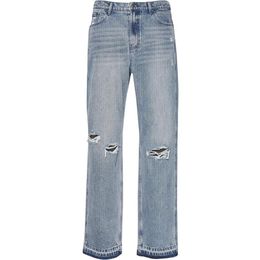 Karl Kani Jeans Herren Gr&ouml;&szlig;e 28 blue denim / wei&szlig;