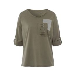 Heine Shirt female Green size 38