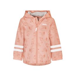 Playshoes Funktionsjacke 'Reh' M&auml;dchen Gr&ouml;&szlig;e 92 rosa / dunkelpink / wei&szlig;