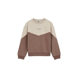 WE Fashion Sweatshirt M&auml;dchen Gr&ouml;&szlig;e 170/176 beigemeliert / braun