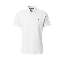 Napapijri Poloshirt 'Ealis' Herren Gr&ouml;&szlig;e M navy / weinrot / wei&szlig;