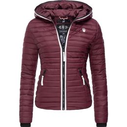 Navahoo Steppjacke Damen Gr&ouml;&szlig;e XXL weinrot