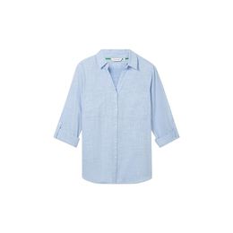 Tom Tailor Women + Blouse female Blue size 52