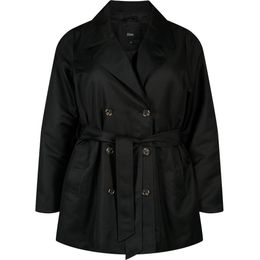 ZIZZI Mantel 'Caselin' Damen Gr&ouml;&szlig;e XL/XXL schwarz Wintermantel