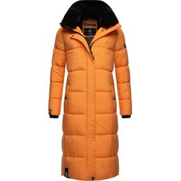 Marikoo Funktionsmantel Damen Gr&ouml;&szlig;e XL orange / schwarz Wintermantel