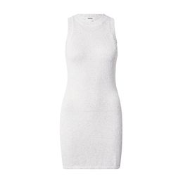 MONKI Knitted dress female White size L