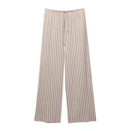 Pull&Bear Pull&Bear Hose Damen Gr&ouml;&szlig;e 40 ecru / grau
