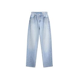 Bershka Jeans Damen Gr&ouml;&szlig;e 32 hellblau