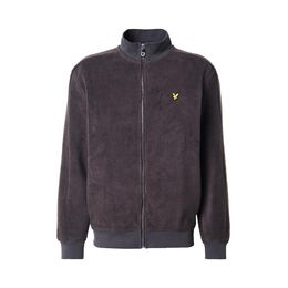 Lyle & Scott Lyle & Scott Fleecejacke Herren Gr&ouml;&szlig;e L gelb / dunkelgrau / schwarz