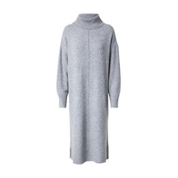 Pieces Knitted dress female Grey size XXL