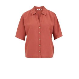 WE Fashion Bluse Damen Gr&ouml;&szlig;e XXL rostrot
