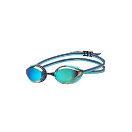 arena Schwimmbrille 'PYTHON MIRROR' Herren Gr&ouml;&szlig;e XS/XL blau / t&uuml;rkis / goldgelb / lila