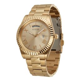 Guess Analog Watch 'Connoisseur' male Gold size One Size
