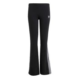 adidas originals Leggings 'Adicolor' M&auml;dchen Gr&ouml;&szlig;e 158 schwarz / wei&szlig;
