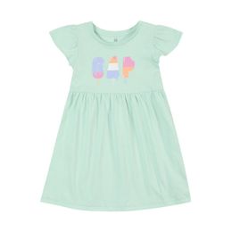 GAP Kleid M&auml;dchen Gr&ouml;&szlig;e 104 hellblau / mint / hellorange / pink