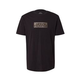 Armani Exchange T-Shirt Herren Gr&ouml;&szlig;e XL gold / schwarz
