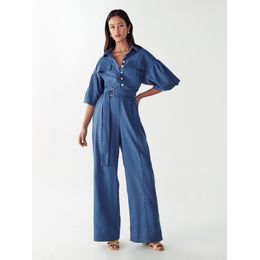 Willa Jumpsuit 'BRADYN' Damen Gr&ouml;&szlig;e XXXL blau