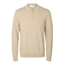 Selected Pullover 'SLHBERG' Herren Gr&ouml;&szlig;e XS creme