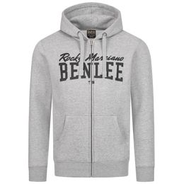 BEN LEE Benlee Sportsweatjacke 'Vitalino' Herren Gr&ouml;&szlig;e XL grau / anthrazit