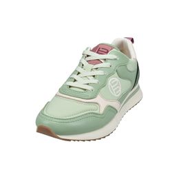 TT. BAGATT Sneaker Damen Gr&ouml;&szlig;e 38 hellbeige / pastellgr&uuml;n / hellgr&uuml;n
