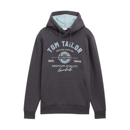 Tom Tailor Sweatshirt Herren Gr&ouml;&szlig;e XS hellblau / dunkelgrau / wei&szlig;