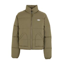 Dickies Jacke 'Summerdale' Damen Gr&ouml;&szlig;e S oliv / wei&szlig;