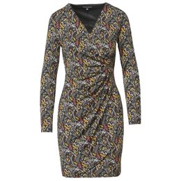 KOROSHI Kleid Damen Gr&ouml;&szlig;e 38 bunt Winterkleid