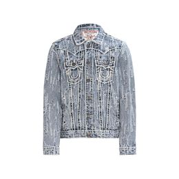 True Religion Jacke Herren Gr&ouml;&szlig;e L blue denim