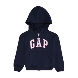 GAP Sweatjacke 'HERITAGE' M&auml;dchen Gr&ouml;&szlig;e 164/170 navy / rosa / wei&szlig;